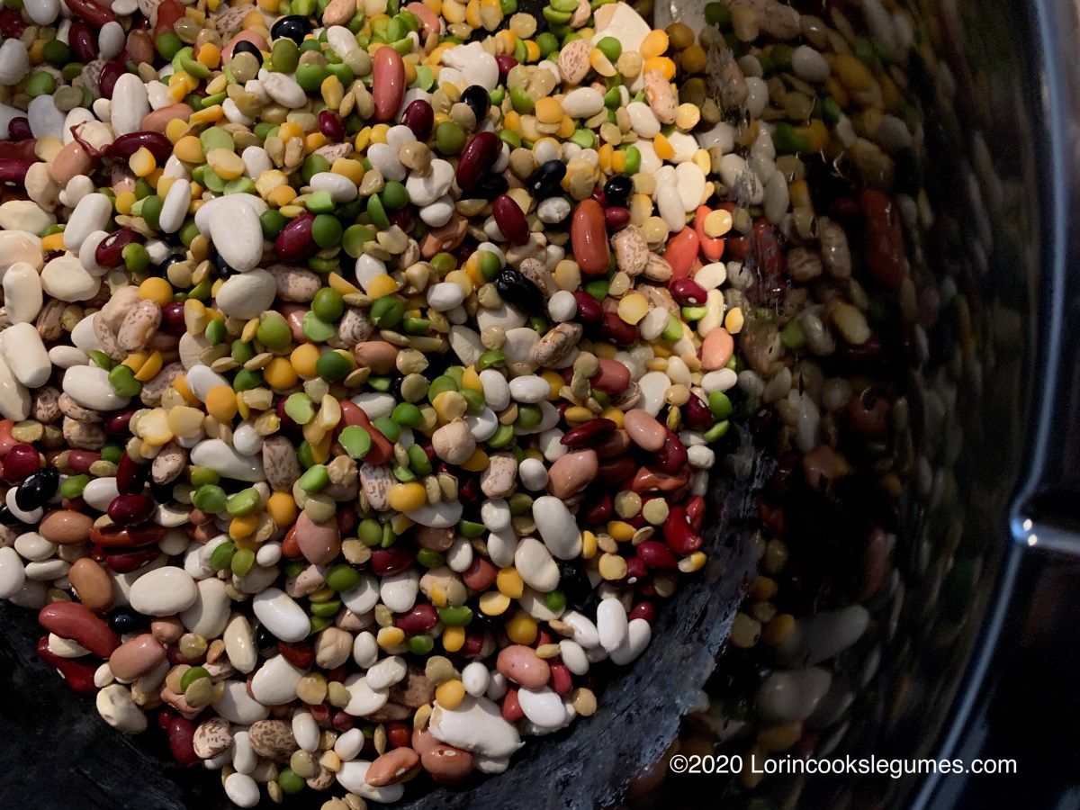15 Bean Soup – Lorin cooks Legumes