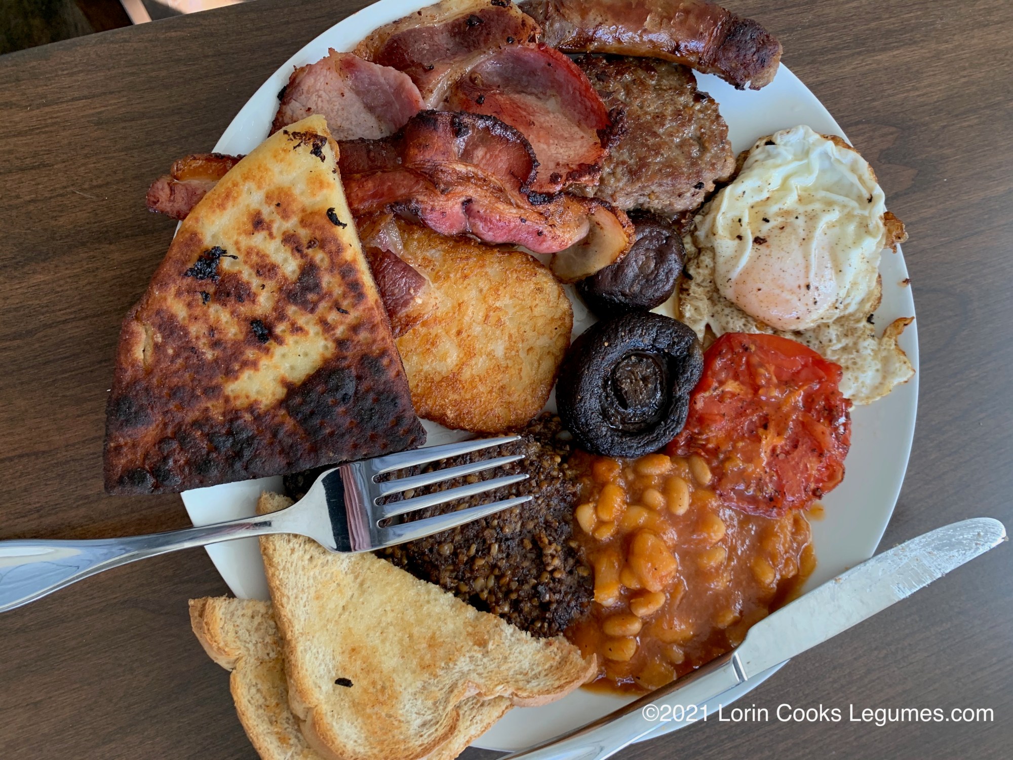 Full Scottish Breakfast – Lorin cooks Legumes