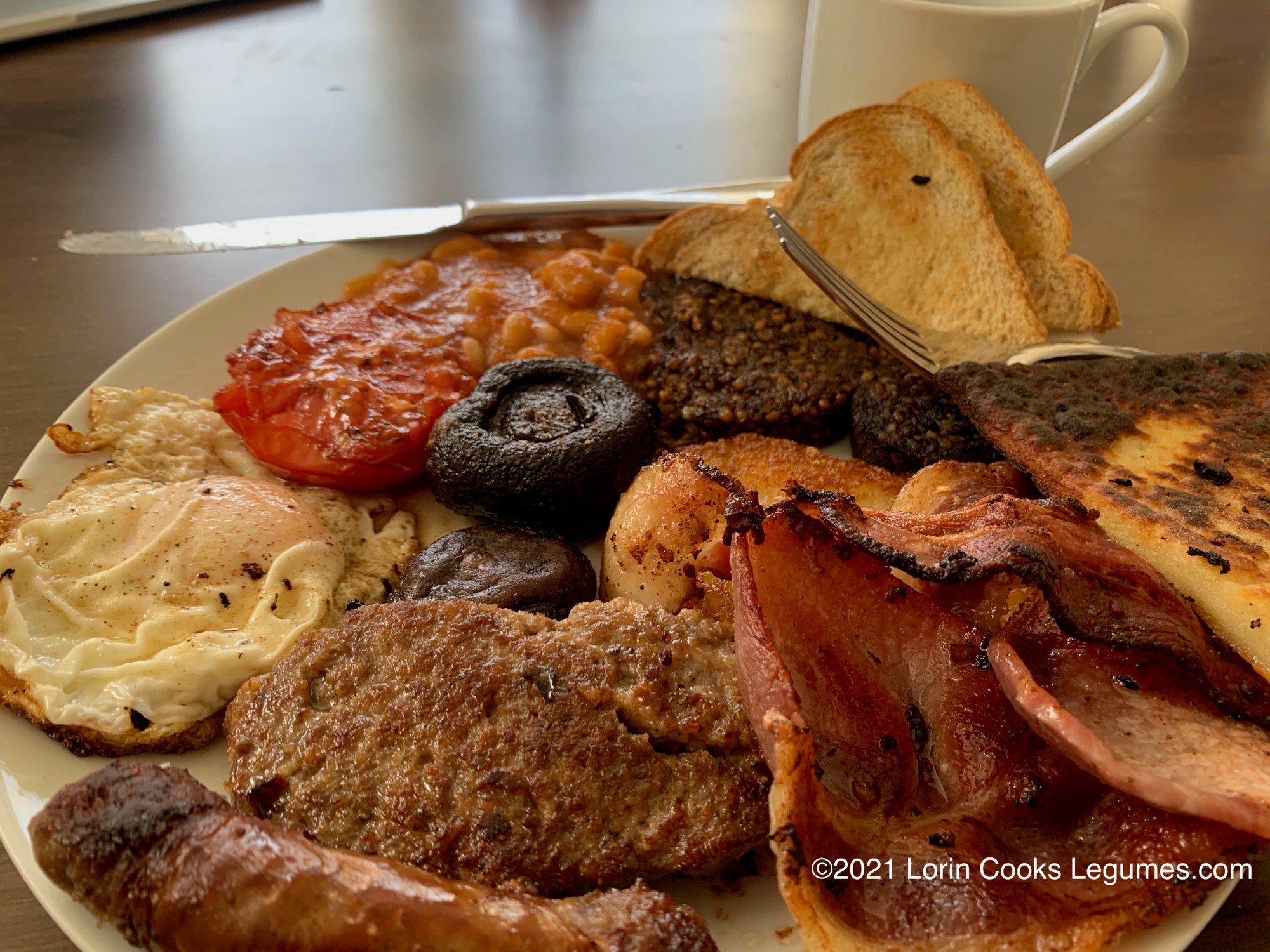Full Scottish Breakfast – Lorin cooks Legumes