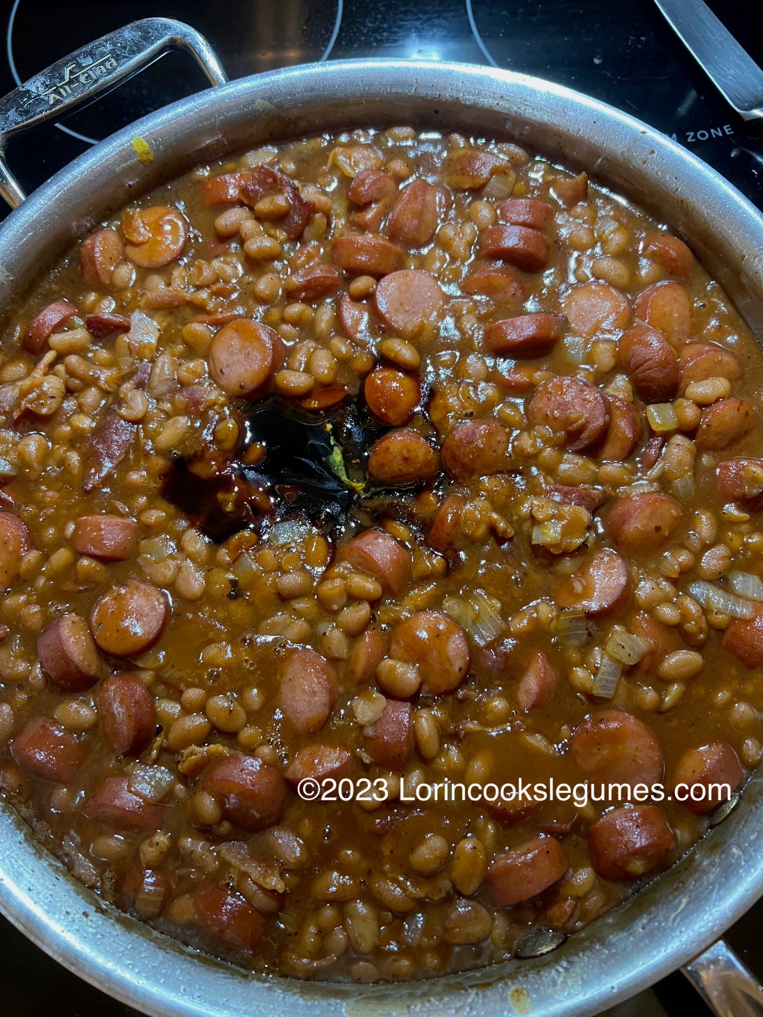 Beans and Franks – Lorin cooks Legumes