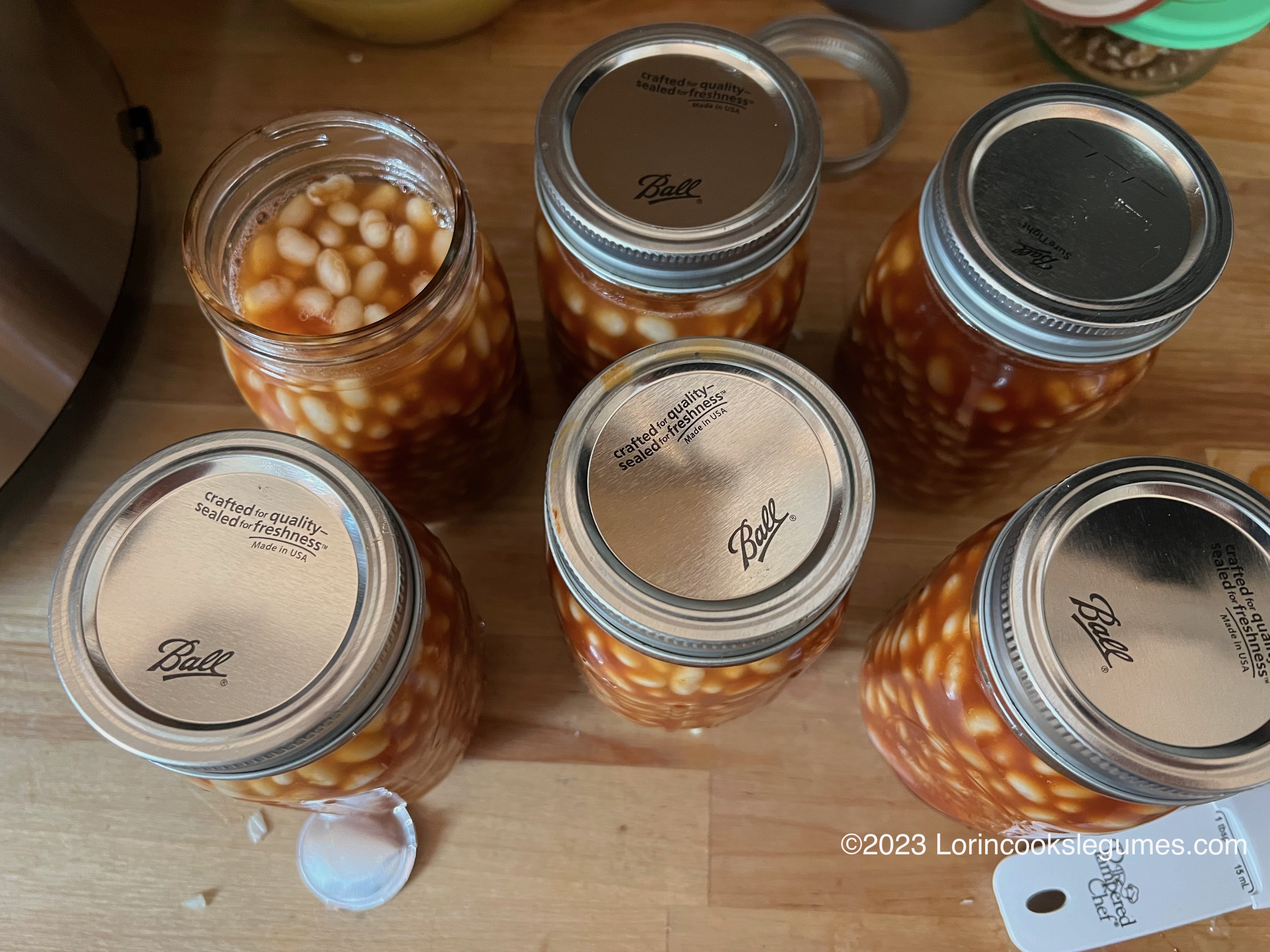 Home Canned Baked Beans – Lorin cooks Legumes