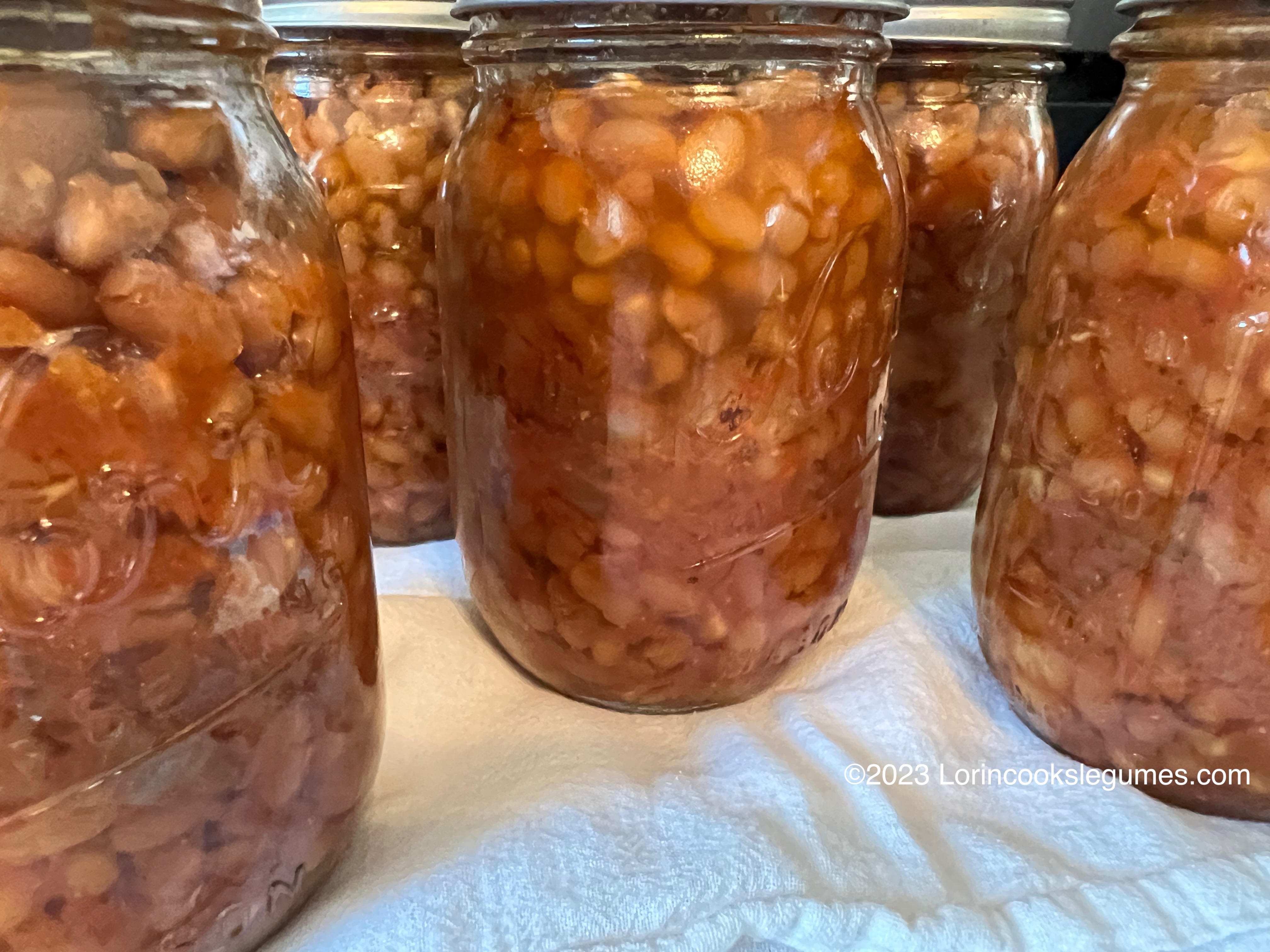 Home Canned Baked Beans – Lorin cooks Legumes